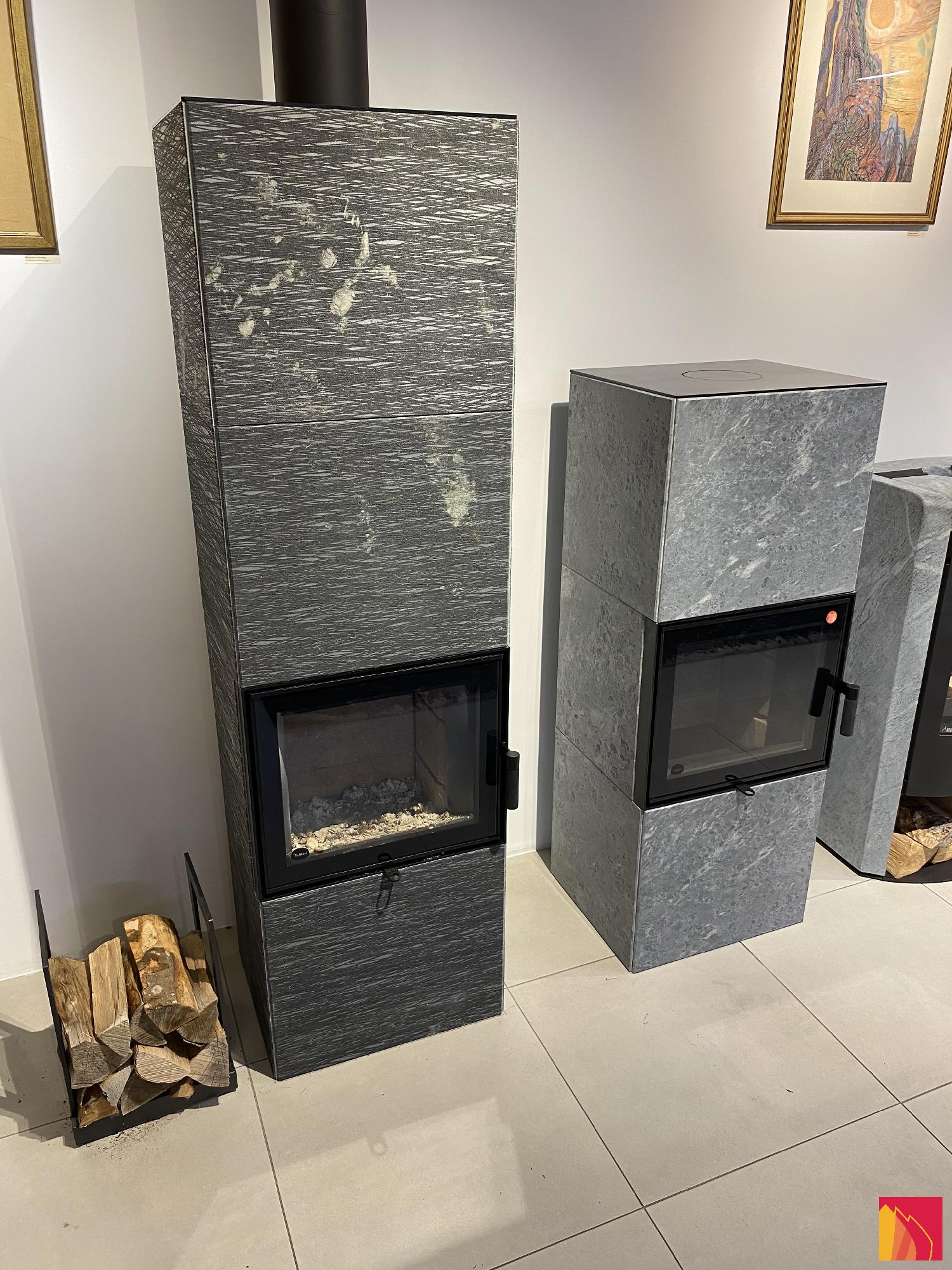 Tulikivi KORPI - Estufa de leña de masa de jabón